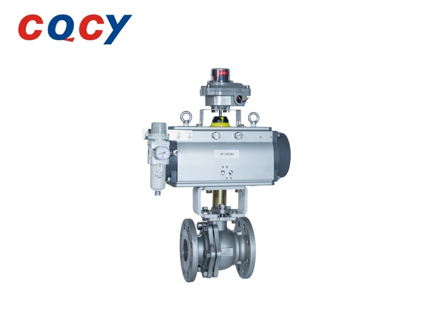 ZJHR-1000 Soft Sealed Floating O Ball Valve Control For High Viscosity ...